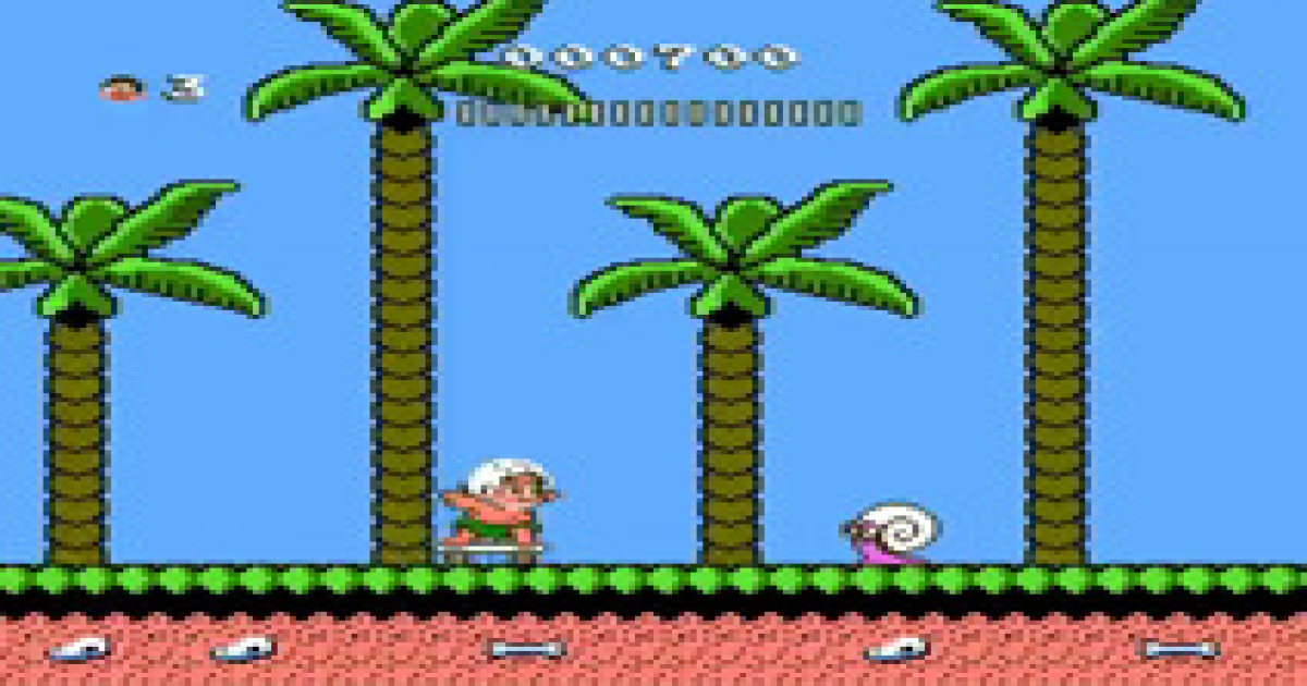 Adventure Island II - Nintendo Emulator