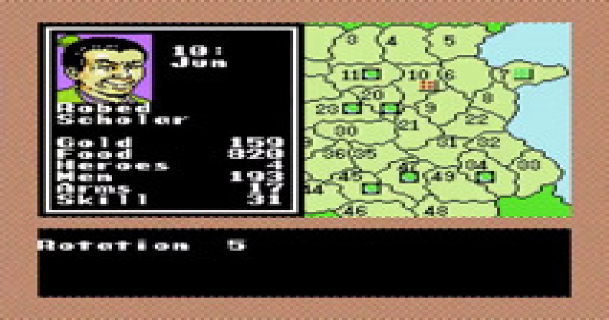 Bandit Kings of Ancient China - Nintendo Emulator