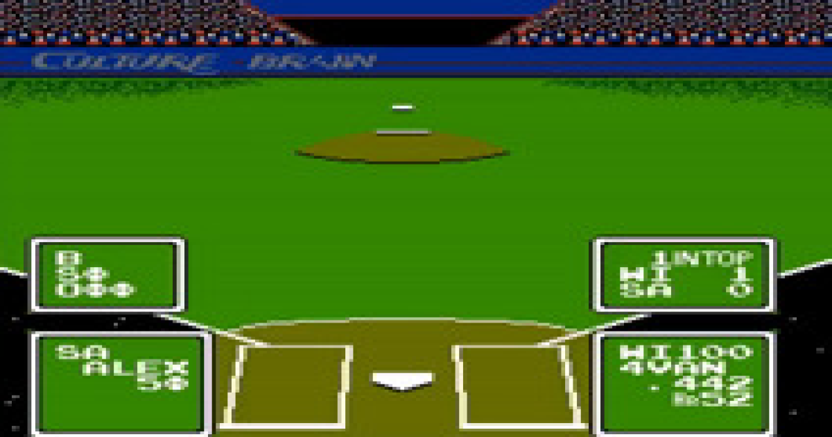 Baseball Simulator 1.000 - Nintendo Emulator