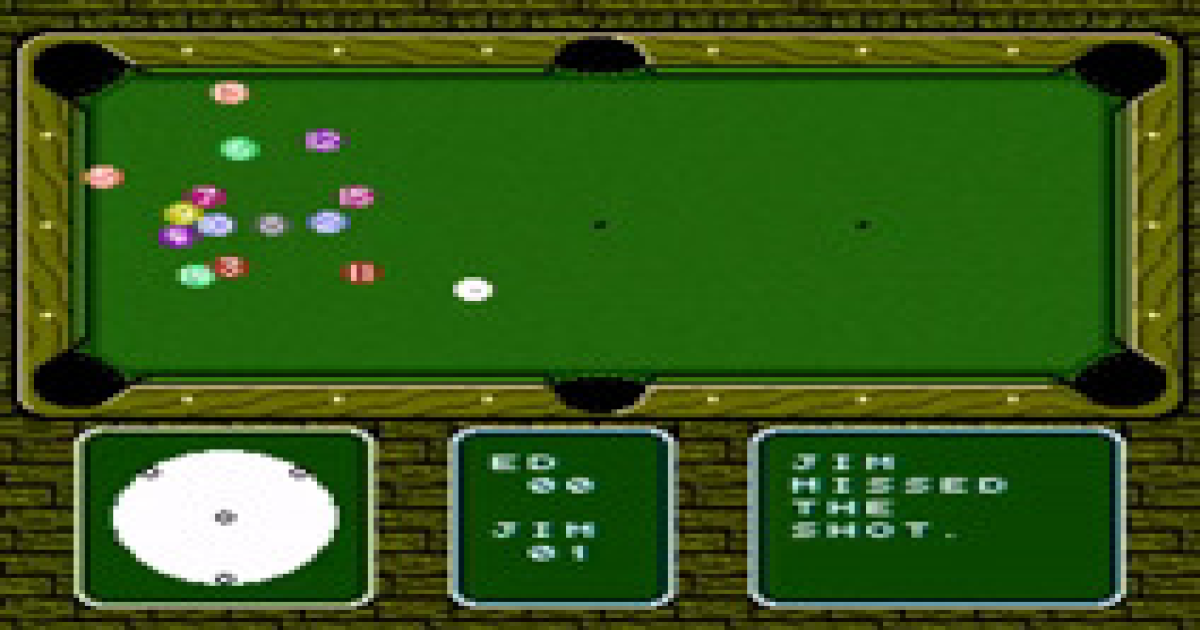 Break Time - The National Pool Tour - Nintendo Emulator
