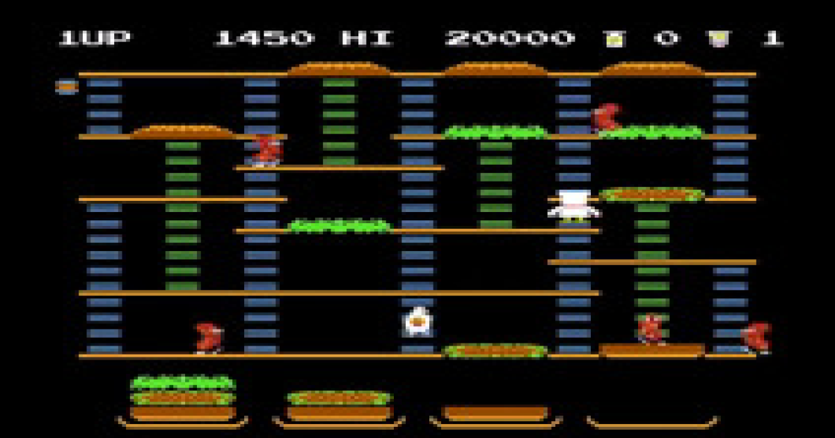 Burger Time - Nintendo Emulator
