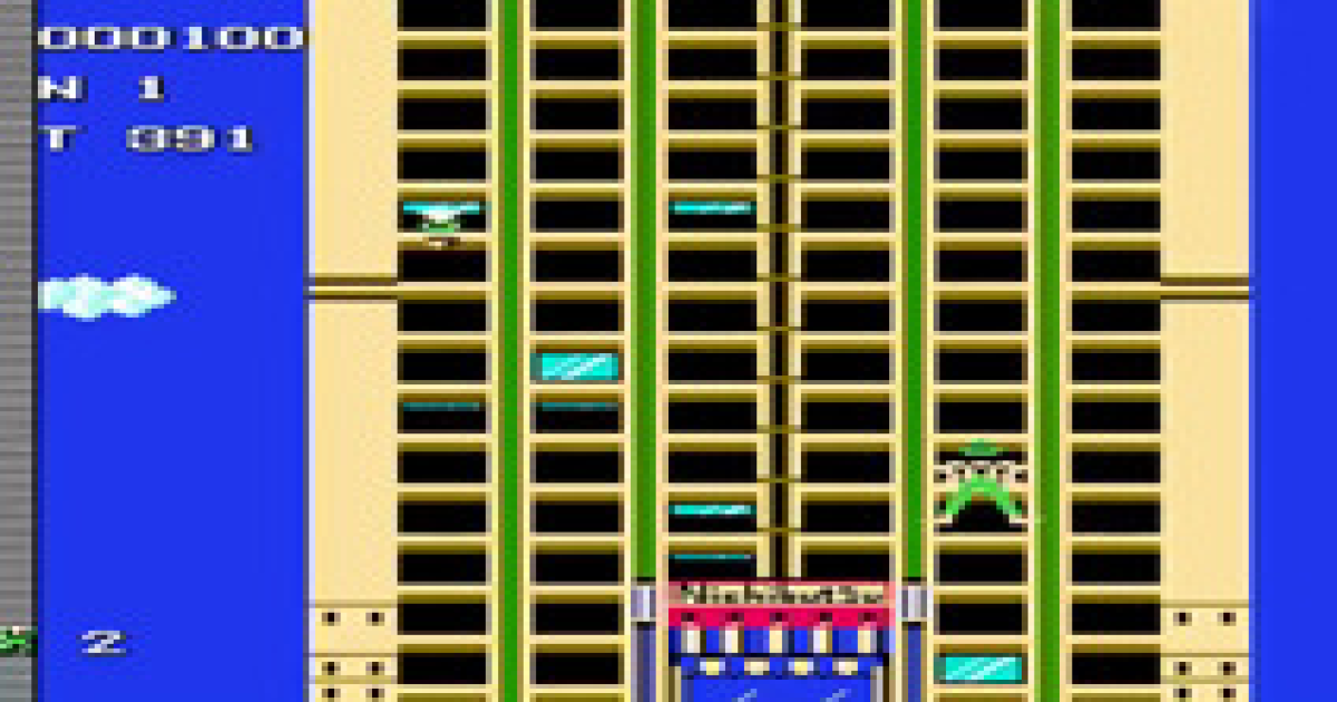 Crazy Climber - Nintendo Emulator