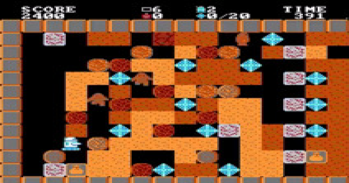 Crystal Mines (Color Dreams) - Nintendo Emulator