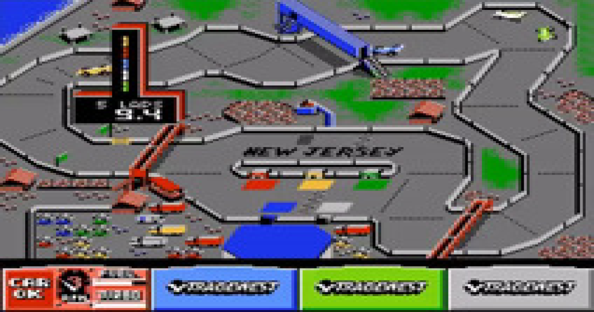 Danny Sullivan's Indy Heat - Nintendo Emulator