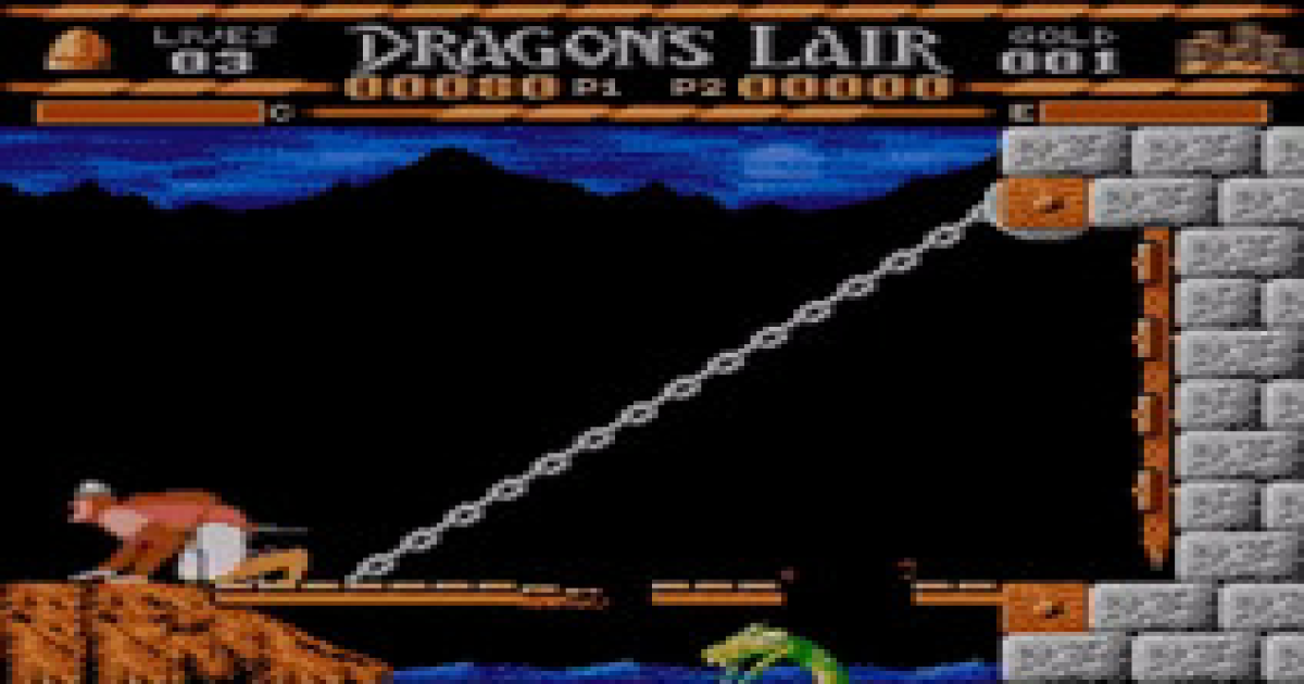 Dragon's Lair - Nintendo Emulator