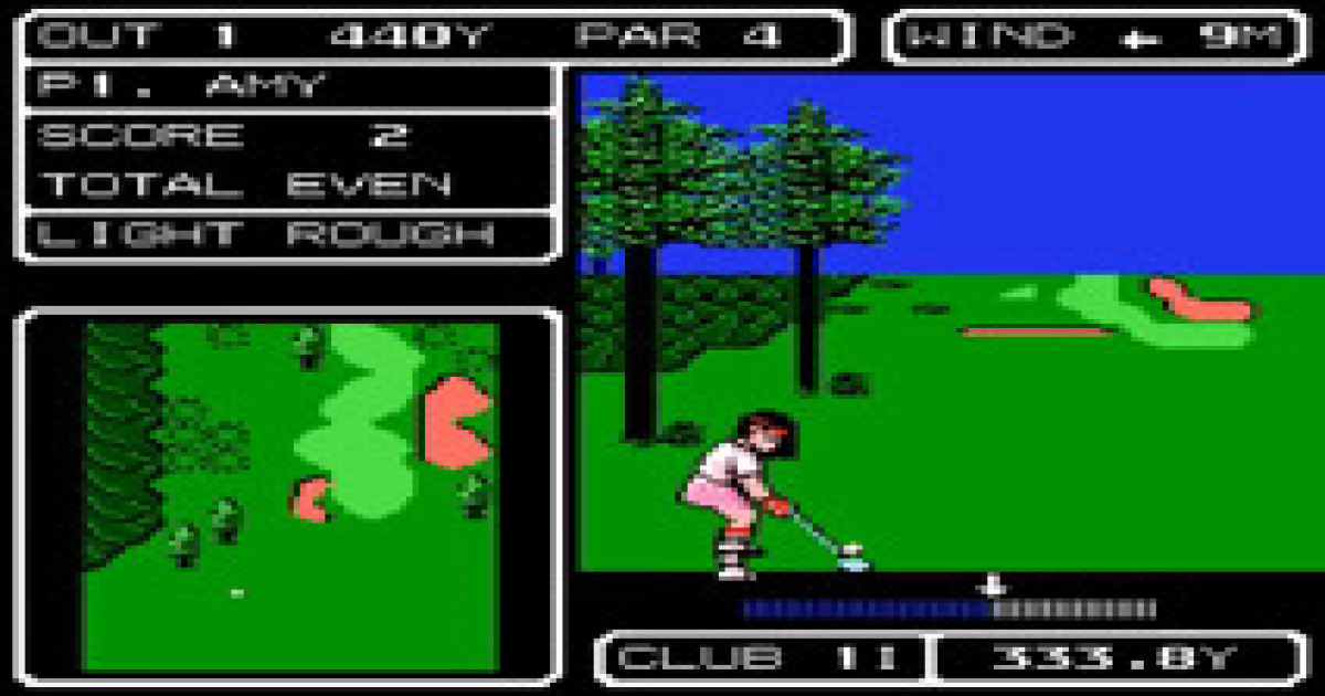 Lee Trevino's Fighting Golf - Nintendo Emulator