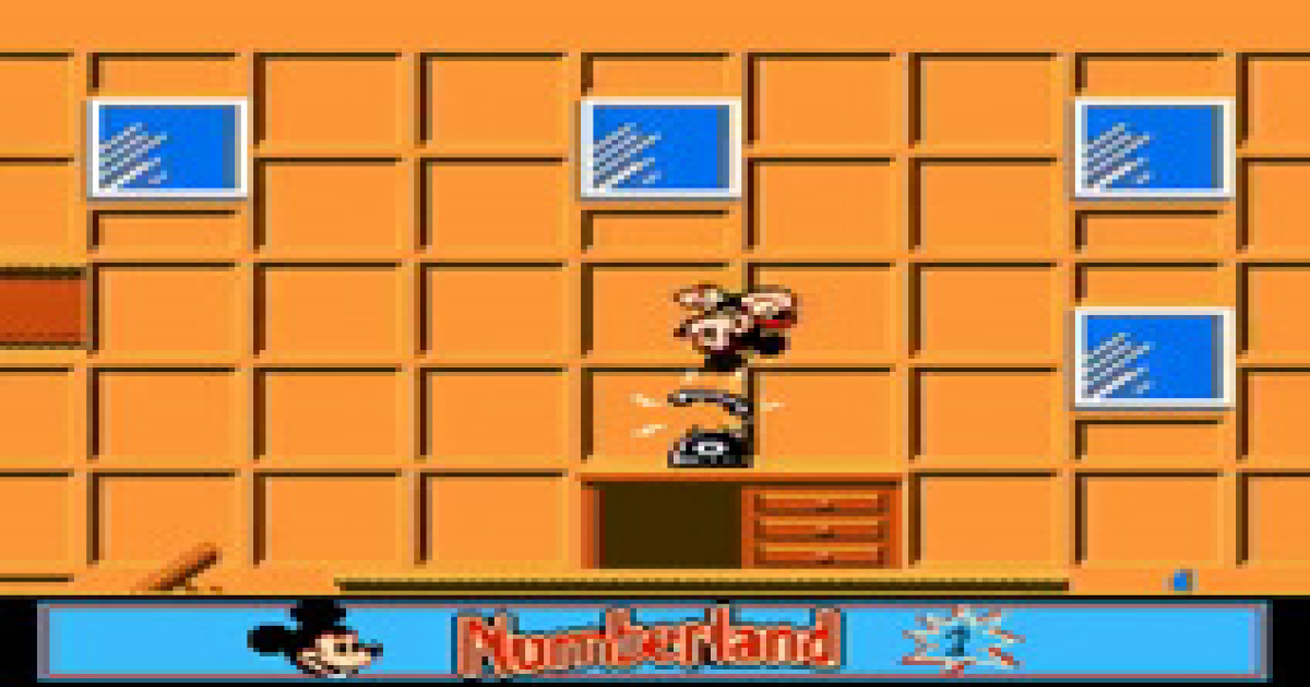 Mickey's Adventures in Numberland - Nintendo Emulator