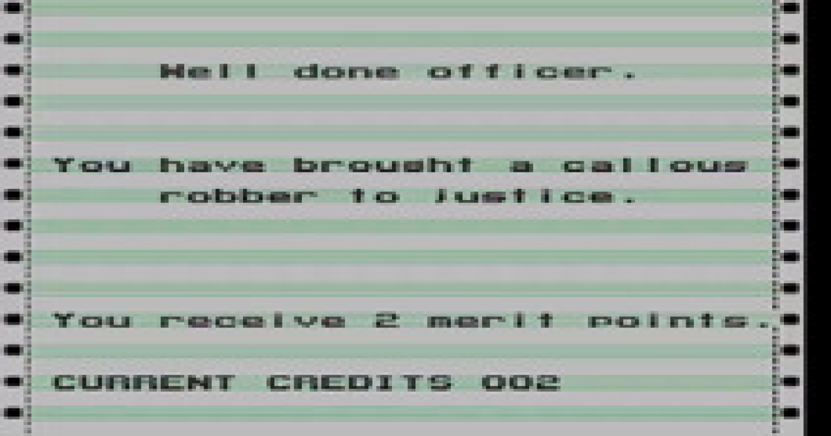 Motor City Patrol - Nintendo Emulator
