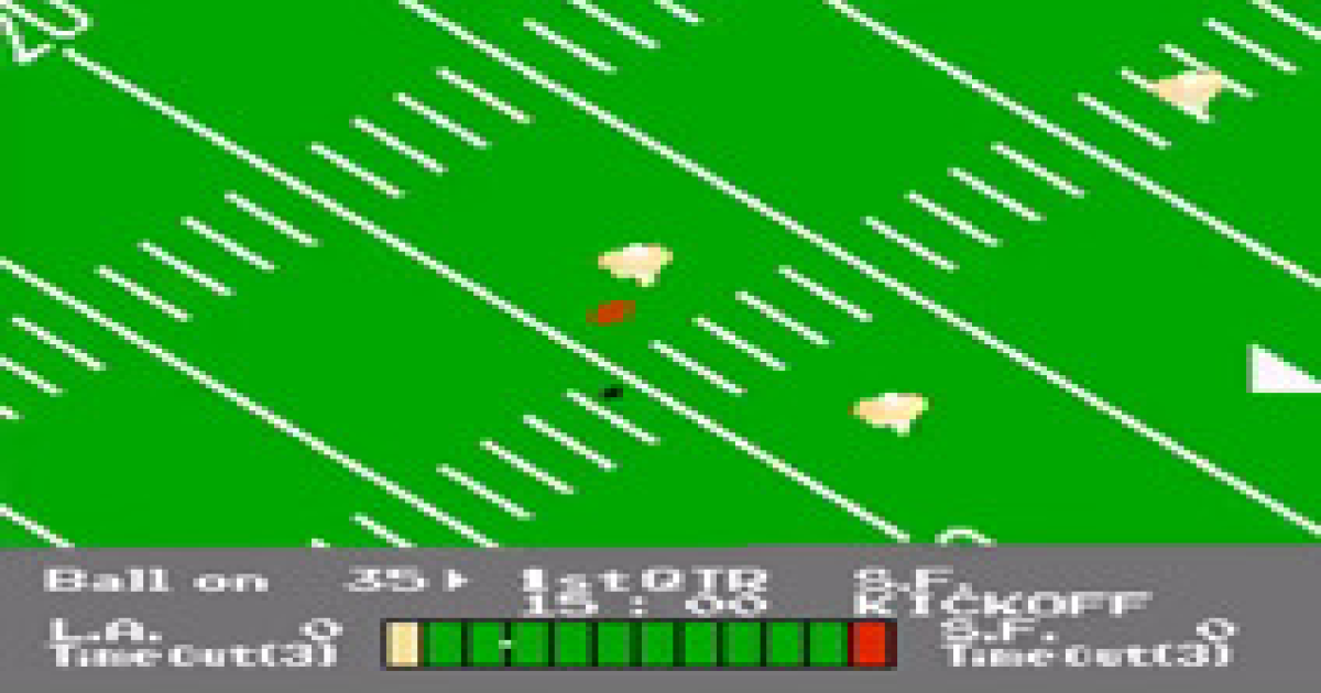 NES Play Action Football - Nintendo Emulator
