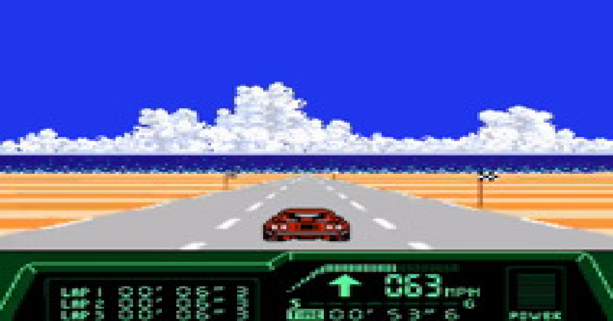 Rad Racer 2 - Nintendo Emulator