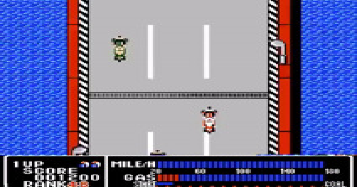 Rally Bike - Nintendo Emulator