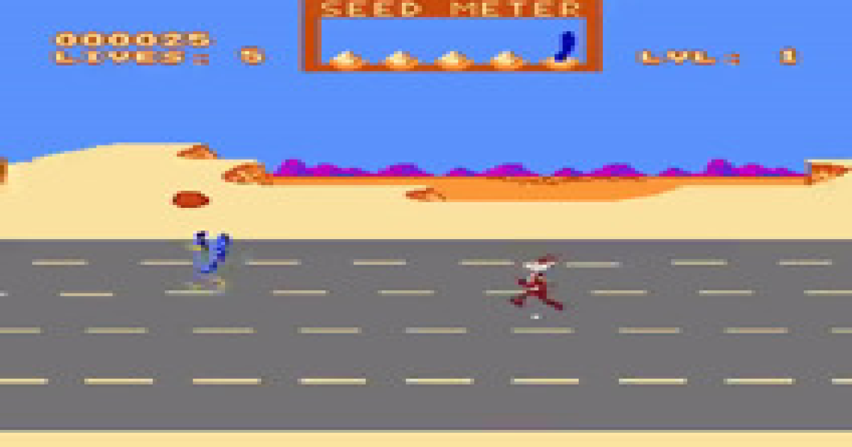 Road Runner (Tengen) - Nintendo Emulator