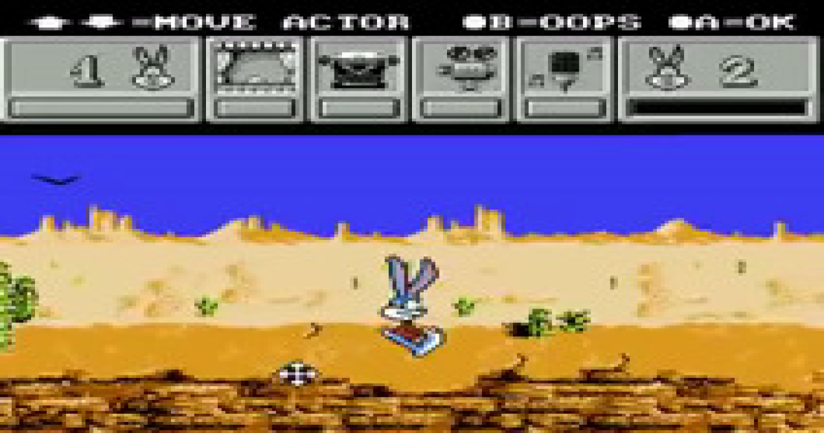 Tiny Toon Adventures Cartoon Workshop - Nintendo Emulator