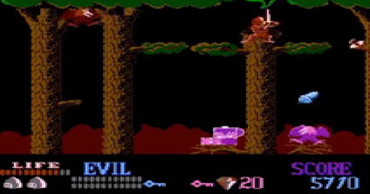 Wizards & Warriors - Nintendo Emulator