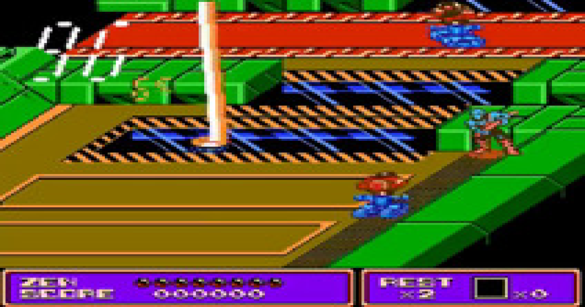 Zen - Intergalactic Ninja - Nintendo Emulator